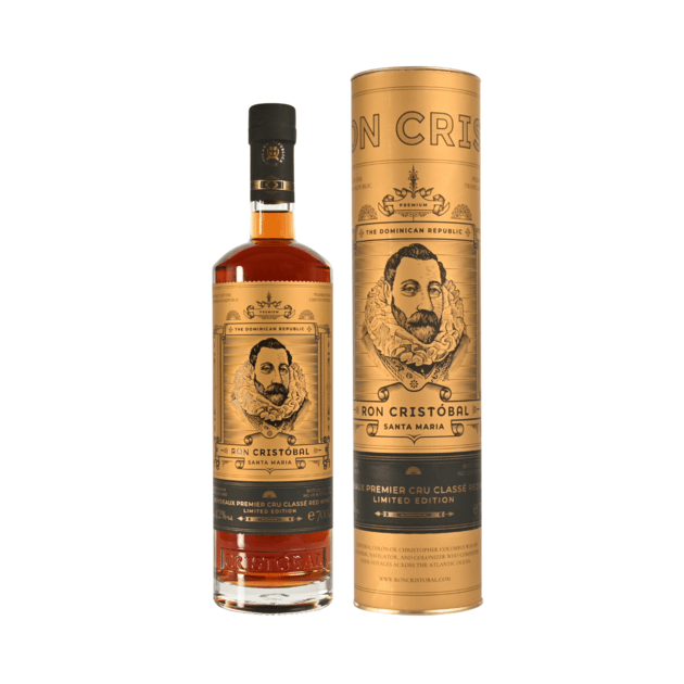 Ron Cristóbal Santa Maria Red Wine Cask Finish, GIFT - Tmavý rum ...