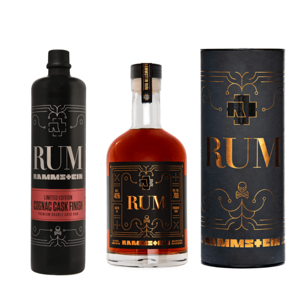 Rammstein Rum Cognac Cask Finish Limited Edition + Rammstein Rum, GIFT ...