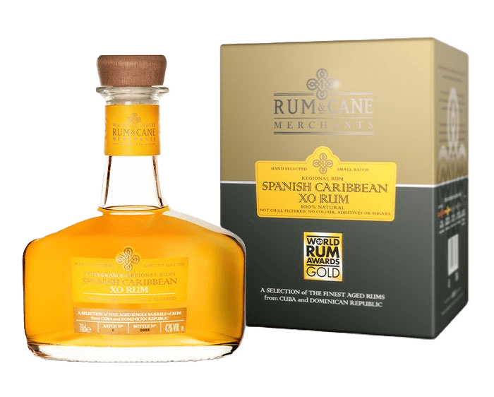 Rum & Cane Spanish Caribbean Rum, GIFT - Tmavý rum | Alko90.sk