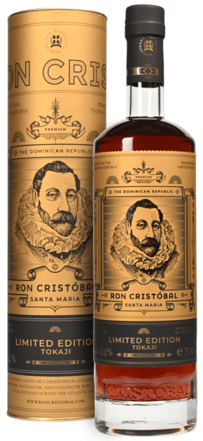 Ron Cristóbal Santa Maria Tokaji, GIFT - Tmavý rum | Alko90.sk